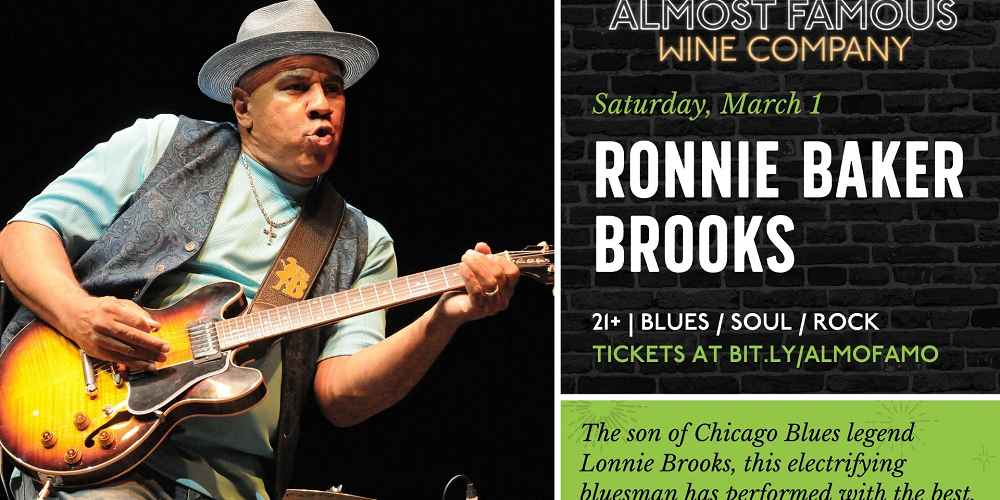 Ronnie Baker Brooks: the son of blues legend Lonnie Brooks - www.oaklandmagazine.com