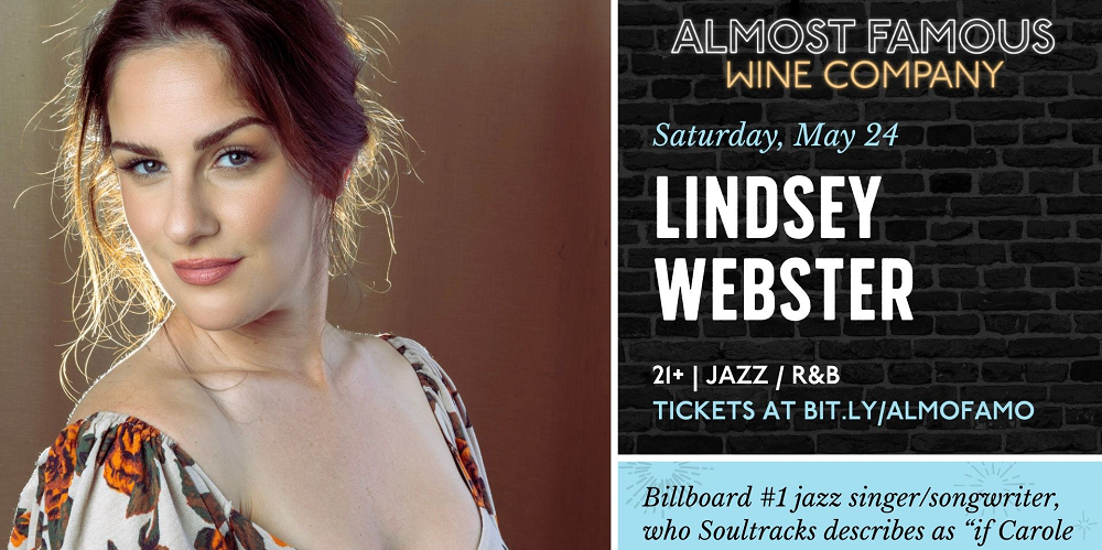 Lindsey Webster, Billboard #1 jazz singer/songwriter - www.oaklandmagazine.com